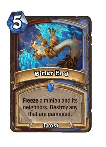 Bitter End (Rare) | HearthCard
