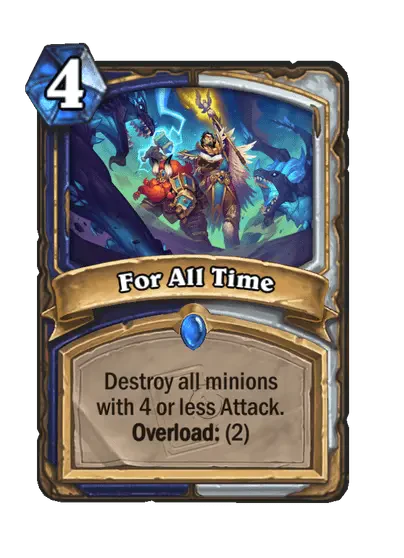 For All Time (Rare) | HearthCard
