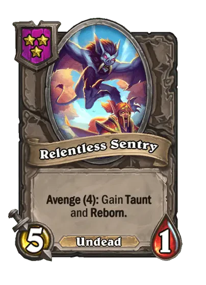 Relentless Sentry (Unknown) | HearthCard
